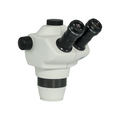 8-50X Zoom Stereo Microscope Head, Trinocular, Field of View 22mm Work ...